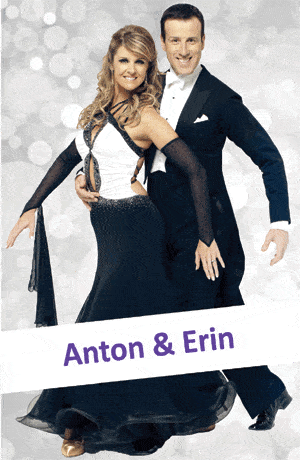 Anton Du Beke & Erin Boag - BBC Strictly Come Dancing Stars